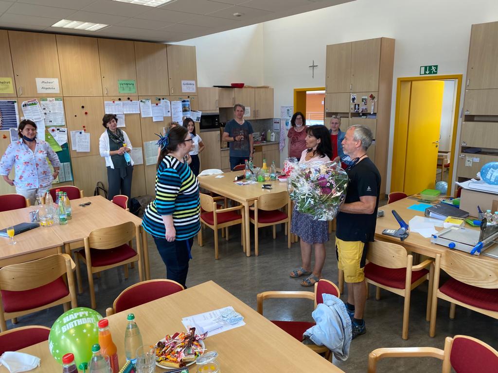 CLGMS - Frau Weigel wird 60